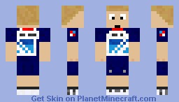 Team GB 2012 Cycle Kit Olympic Minecraft Skin