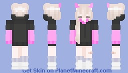 Cute Black Girl Skin Minecraft Skin