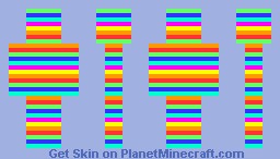 Technicolor Minecraft Skin