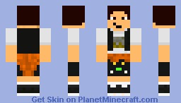 "Ted" Theodore Logan Minecraft Skin