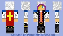 Run from trouble Minecraft Skin