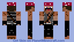 Danny Trejo COD Zombies Minecraft Skin
