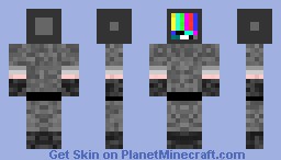 Television Broadcast Minecraft Skin