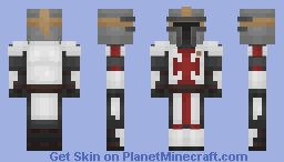 Crusader Knight Minecraft Skin