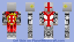 Templar Knight Minecraft Skin