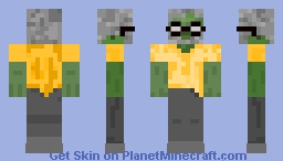 Old Zombie Minecraft Skin