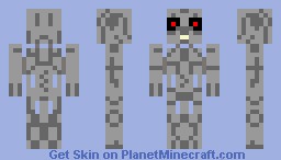 Terminator Minecraft Skin