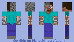 Terminator Steve Minecraft Skin