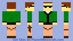 Counter-Strike: Terrorist 2 Minecraft Skin