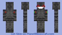 Fully Robotified bionicLMAO Minecraft Skin