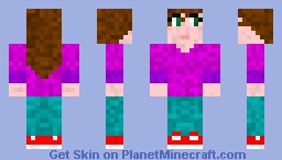 First detailed shade skin Minecraft Skin
