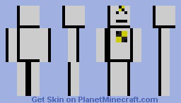 Awsome crash test dummy (looks best in 3D) Minecraft Skin