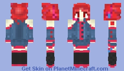 Kasane Teto (UTAU) Minecraft Skin
