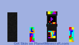 Tetris Arcade Cabinet Minecraft Skin