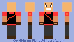 team fortress 2 heavy Minecraft Skin