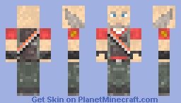 Red heavy Minecraft Skin