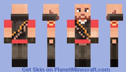 Team Fortress 2 Heavy Minecraft Skin