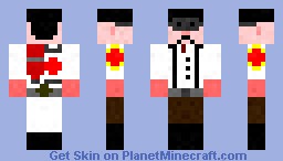 TF2: Red Medic Minecraft Skin