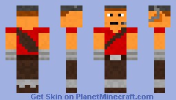 scout from tf2 Minecraft Skin
