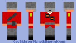 Tf2 Soldier Minecraft Skin