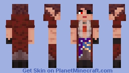 The Haunted: The Red Queen Minecraft Skin