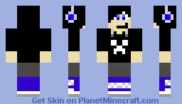 Emo Creeper Hoodie Minecraft Skin