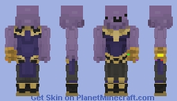 happy thanos skin Minecraft Skin