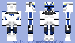 Captain Rex Clone Wars Minecraft Skin