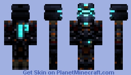 issac clark dead space Minecraft Skin