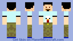 THE CHICKEN MAN!!!!! Minecraft Skin