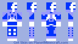 The Facebook Warrior Minecraft Skin