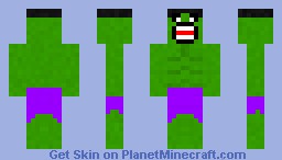 The Hulk Minecraft Skin