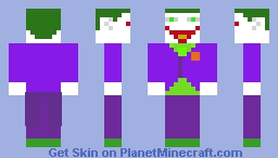 The Joker Minecraft Skin