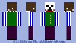 The Joker Minecraft Skin