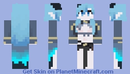 Mary Celeste [Azur Lane] Minecraft Skin