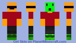 The Masked Smile Man Minecraft Skin
