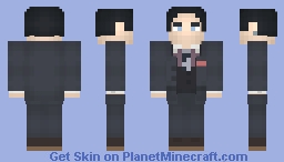 (Weakly Skins Pack 1)The Millioner Dedective:Kambe Daisuke Minecraft Skin