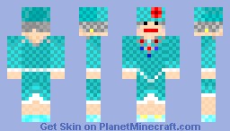 The Queen! (In Blue Dress) Minecraft Skin