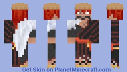 The Red Samurai Minecraft Skin