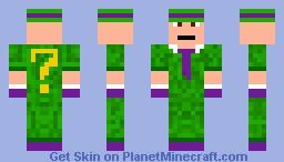 The Riddler Minecraft Skin