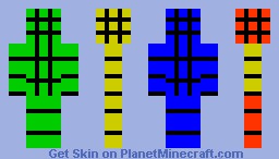 The Original Rubiks Cube Guy! Minecraft Skin