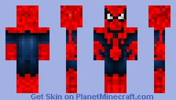 Spider-Man Minecraft Skin