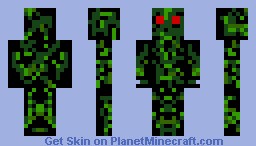 The Swamp Monster Minecraft Skin