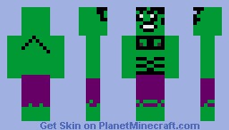 Avengers Amazing Hulk Minecraft Skin