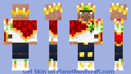 The Villager King made by Tomhet Minecraft Skin