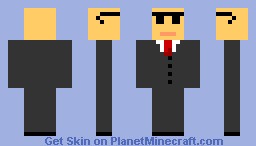 the bo$$ Minecraft Skin