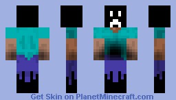 the creeper inside skin Minecraft Skin