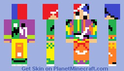 Epic creeper gangster fusion acolyte Minecraft Skin