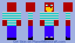 red man Minecraft Skin