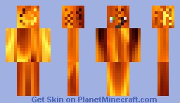 human torch Minecraft Skin